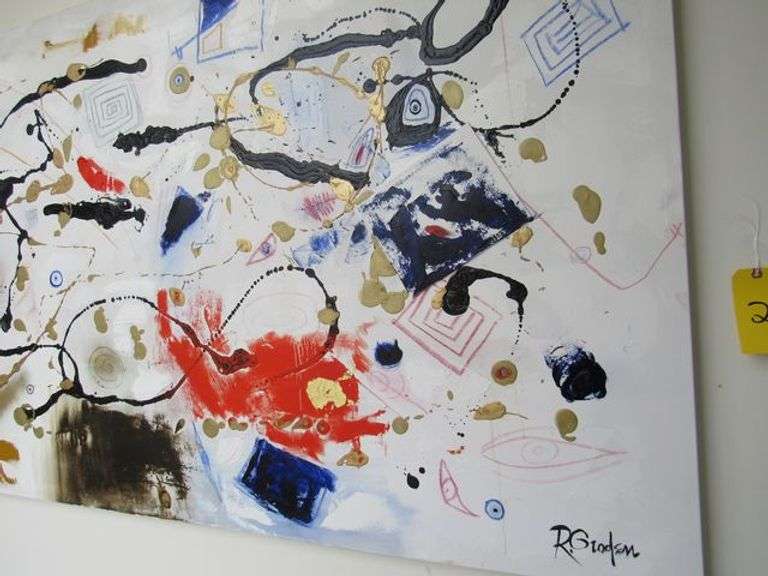 WILD TURKIYE, OIL ON CANVAS, 48" X 72" - Rosen Systems