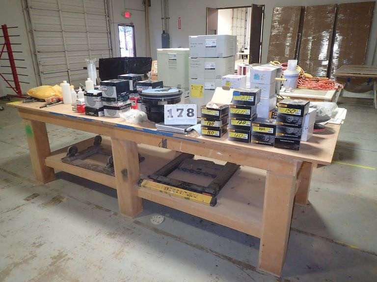 LARGE ASSORTED TOOLS/ SUPPLIES INCLUDES GEM SANDER MODEL BW-HL, FESTOOL ...