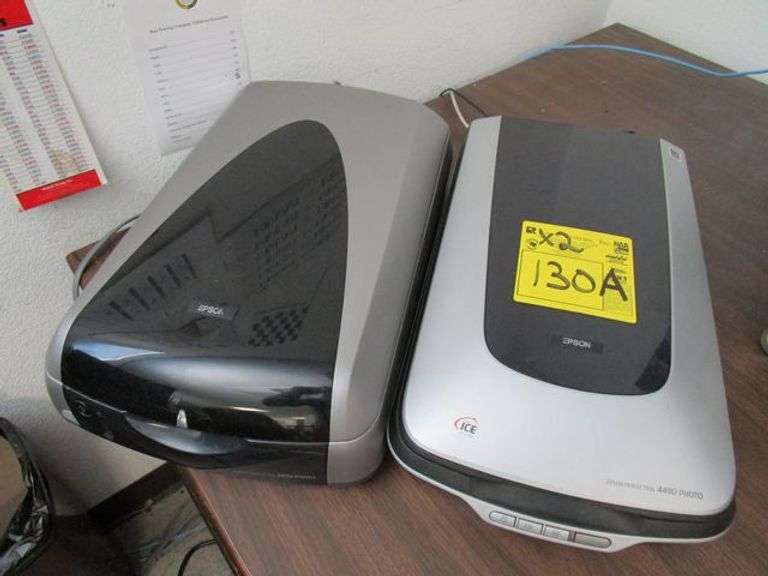 (1) EPSON 4490 PHOTO SCANNER AND (1) EPSON 4870 PHOTO SCANNER - Rosen ...