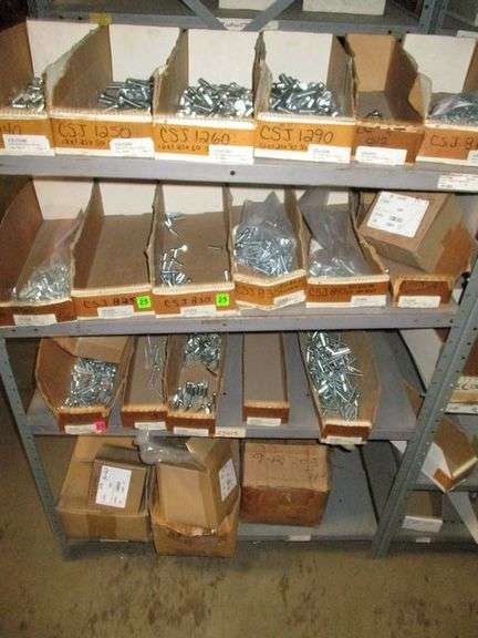 ASSORTED AUTOMOTIVE FASTENERS AND OTHER PRODUCTS IN (24) SECTIONS OF ...