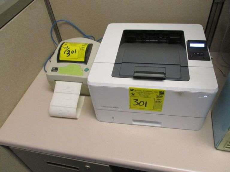 (1) HP LASERJET PRO M404N PRINTER AND (1) ZEBRA LP2844 PRINTER - Rosen ...