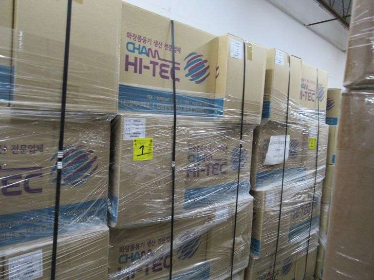 LOT, (16) PALLETS - 500-ML BOTTLES, (1) PALLET - REBORN COSMETIC ...