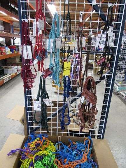 (2) BOXES YEARLINE ROPE HALTERS - Rosen Systems
