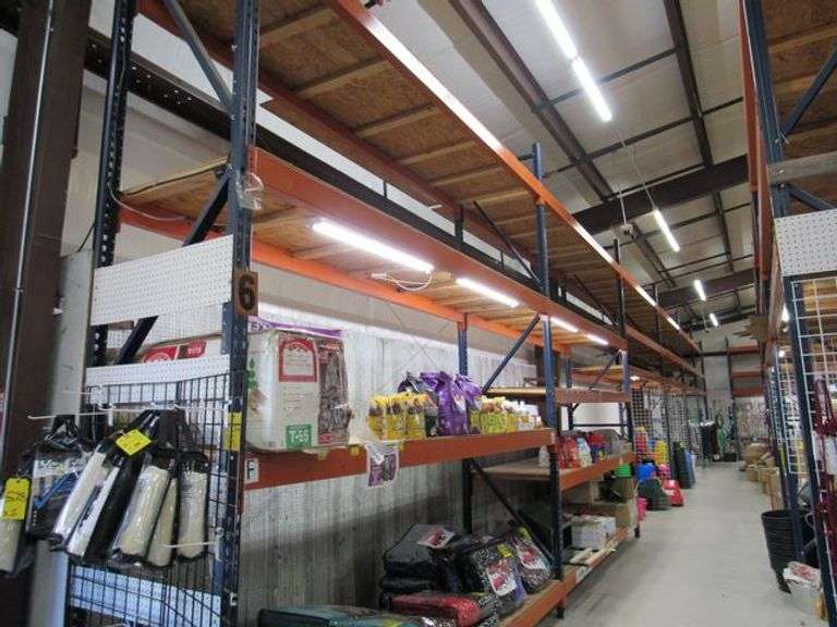 *EMPTY* PALLET RACK - APPROX. (6) 36" X 12' X 14' HIGH AND (10) 42" X ...