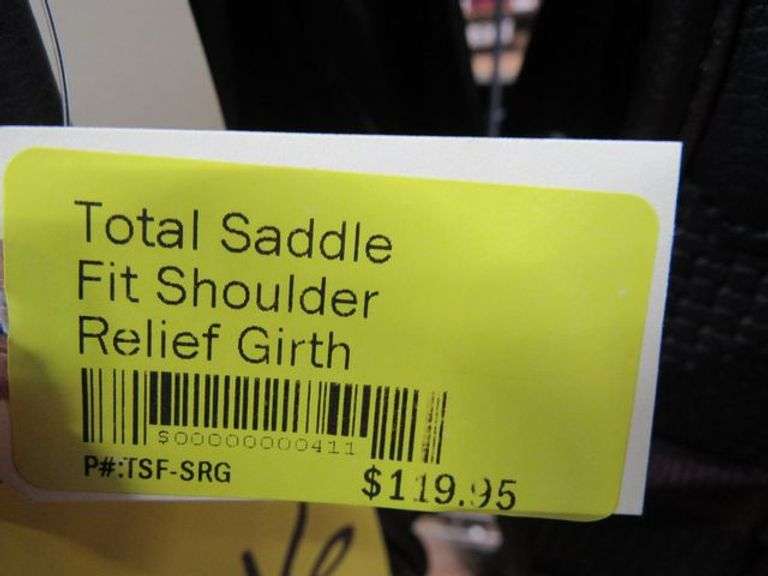 TOTAL SADDLE FIT SHOULDER RELIEF GIRTH, ASSORTED SIZES, (sold 9x the ...