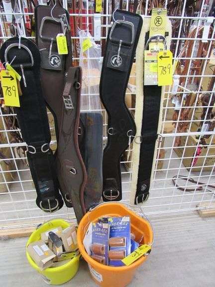 APPROX. (7) ASSORTED SINCH UP AND RELIEF ON GRID WITH (2) BUCKETS OF ...