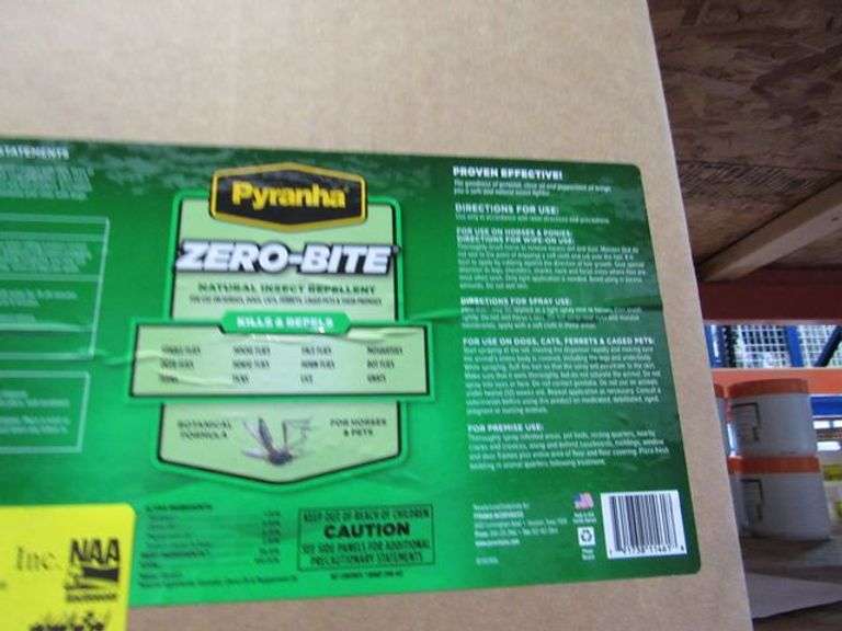 LOT, PYRANHA ZERO-BITE, FLEA KILLER, FLEA & TICK FOGGERS, ETC. - Rosen ...