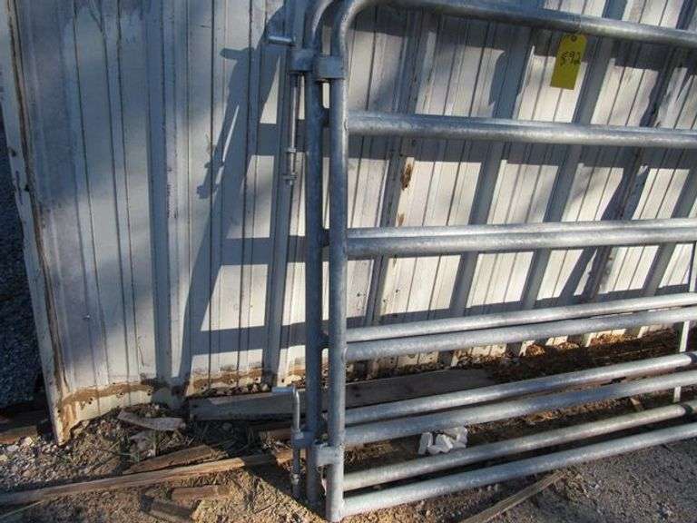 (2) APPROX. 140" X 50" 6-POLE GATE PANELS - Rosen Systems