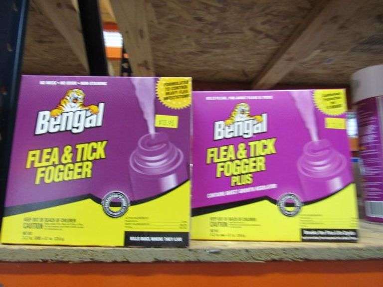 LOT, PYRANHA ZERO-BITE, FLEA KILLER, FLEA & TICK FOGGERS, ETC. - Rosen ...