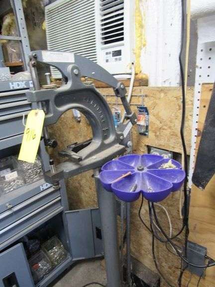 HERITAGE FOOT OPERATED PRESS *Located in saddle shop* - Rosen Systems