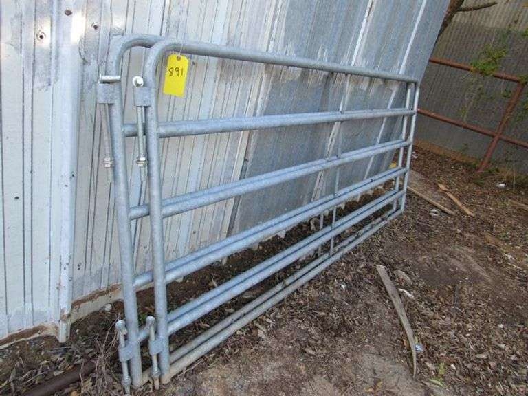 (2) APPROX. 117" X 50" 6-POLE GATE PANELS - Rosen Systems