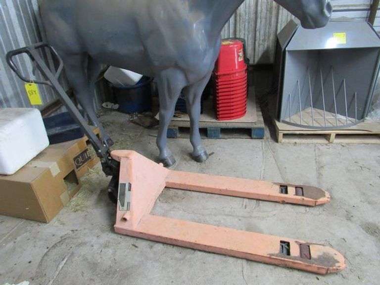 HAUL MASTER 5000-LB CAPACITY PALLET JACK *NEEDS REPAIR* - Rosen Systems