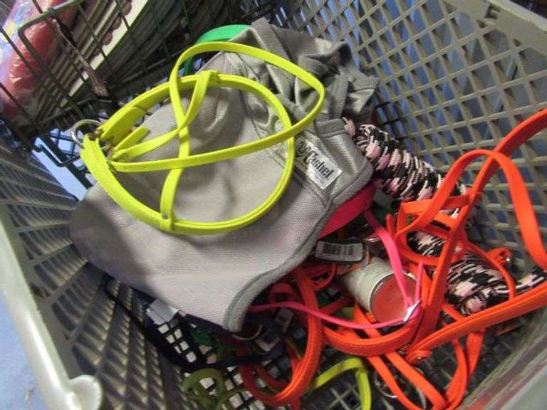 SHOPPING CART WITH SPUR TIE DOWNS, ROPES, BE915 NOSE BANDS AND MORE AS ...