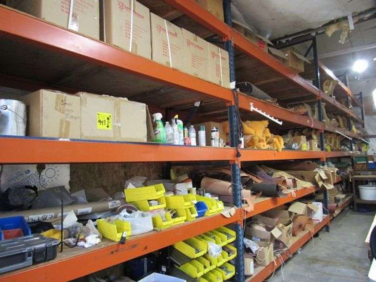 *EMPTY* PALLET RACK - APPROX. 42" X 12' X 14' HIGH *NO CONTENTS* (sold ...