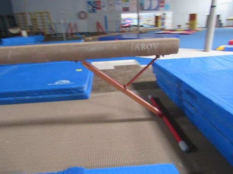 SPIETH ANDERSON BALANCE BEAM, IAROV ELITE, ADJUSTABLE - APPROX. 197 ...
