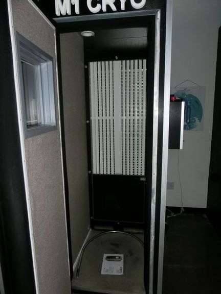 CRYOCHAMBER CRYO M1, 1-2 PERSON COOLING DEVISE WITH MANUAL, NO ID PLATE ...