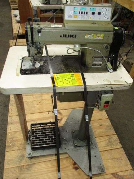 JUKI MDL DLN-5410-6 SINGLE NEEDLE, NEEDLE FEED INDUSTRIAL SEWING ...