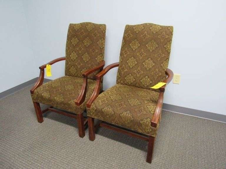(2) GUEST CHAIRS - CLOTH - Rosen Systems