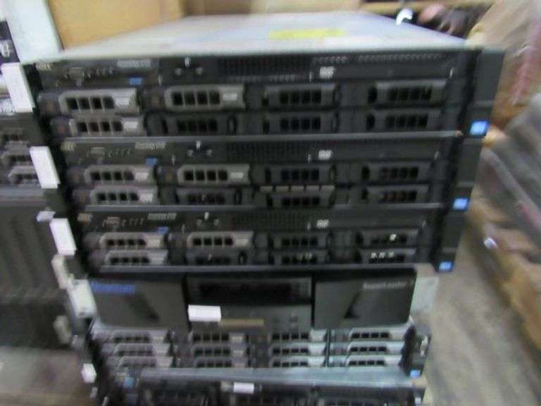 LOT, (1) PALLET, ROOF-TOP SUPPORTS AND (1) PALLET, ASSROTED SERVER ...