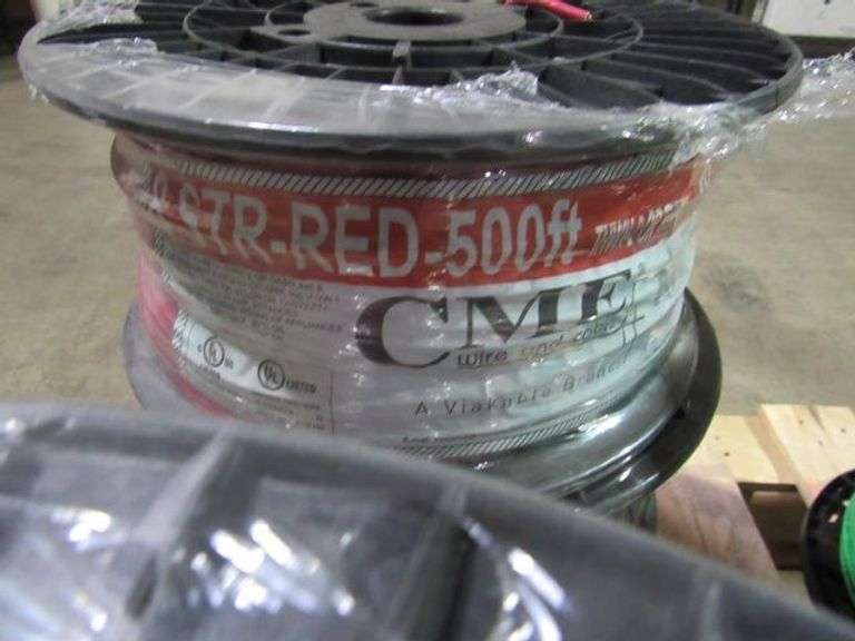 (18) SPOOLS, 8-GAUGE WIRE AS SHOWN - Rosen Systems