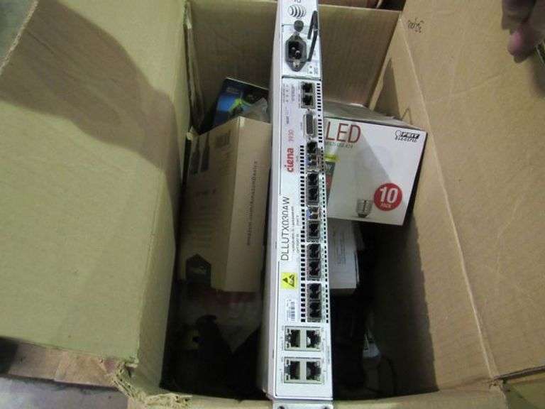 PALLET, ASSORTED SILICONE COLD SHRINK, CIENA 3930, BROTHER LABEL MAKER ...