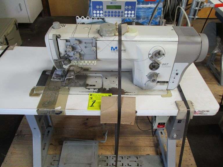 DURKOPP ADLER MDL 867 CLASSIC SINGLE NEEDLE WALKING FOOT HEAVY DUTY ...