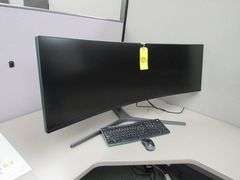 SAMSUNG WIDE SCREEN CURVED MONITOR MDL LC49HG90DMNXZA - Rosen Systems