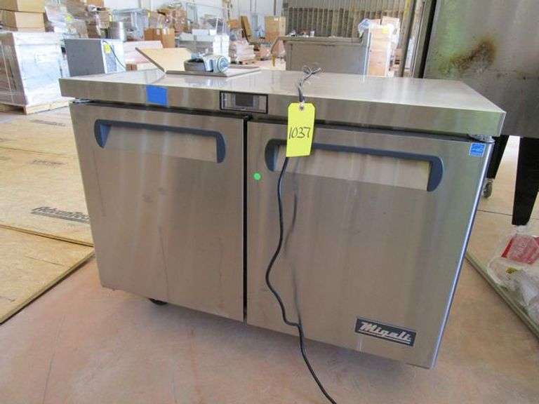 MIGALI MDL. C-U48R-HC 2-DOOR UNDER COUNTER REFRIGERATOR - Rosen Systems