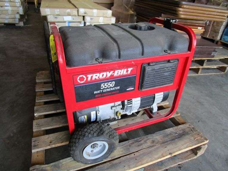 TROY-BILT 5550 WATT PORTABLE GENERATOR - Rosen Systems