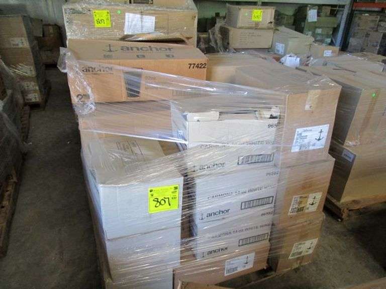 CONTENTS ON (4) SKIDS, INCLUDES ASSORTED GLASSWARE, ALCOHOL GLASSES, IN ...