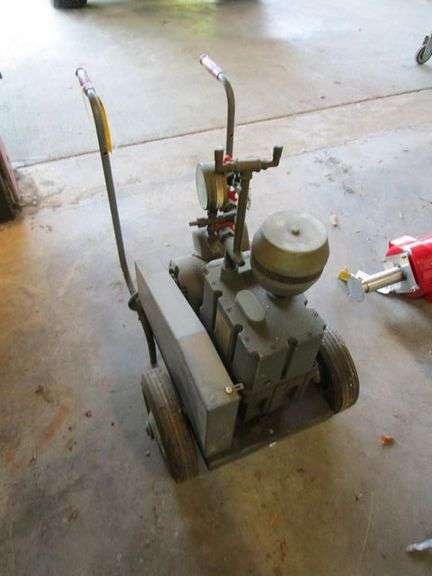 PUMP ON PORTABLE CART - Rosen Systems
