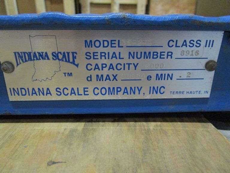 INDIANA SCALE, 3' X 5' SCALE BASE - Rosen Systems