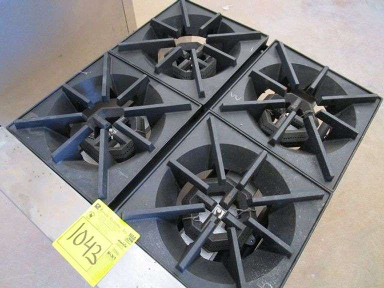 VOLLRATH 4-BURNER GAS TABLE TOP RANGE - Rosen Systems