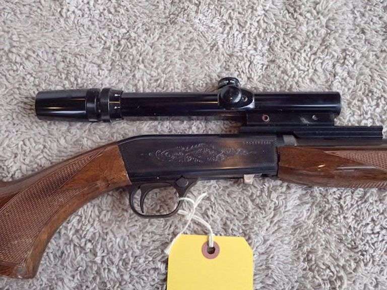 BROWNING ARMS COMPANY 22 CALIBER LONG RANGE RIFLE SERIAL 01617PZ7146 ...