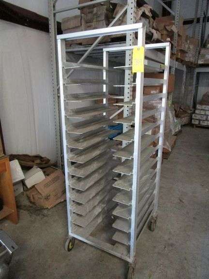 CRES-COR ALUMINUM PORTABLE TRAY CART - Rosen Systems