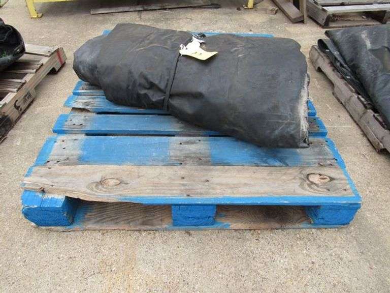 HEAVY DUTY LOAD TARP AS SHOWN ON (1) PALLET - APPROX. 24' X 27' PLUS ...