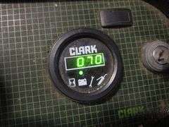 CLARK MDL. NPR17 STAND UP RIDER FORKLIFT, S.N NPR345-0480-9700FL ...