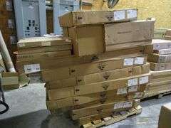 CONTENTS ON SKID, BOXES OF ASSORTED TABLES AS SHOWN - Rosen Systems