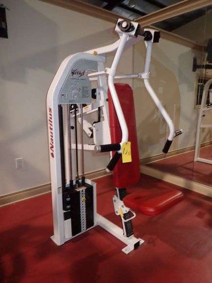 NAUTILUS NITRO VERTICAL CHEST WEIGHT UNIT - Rosen Systems