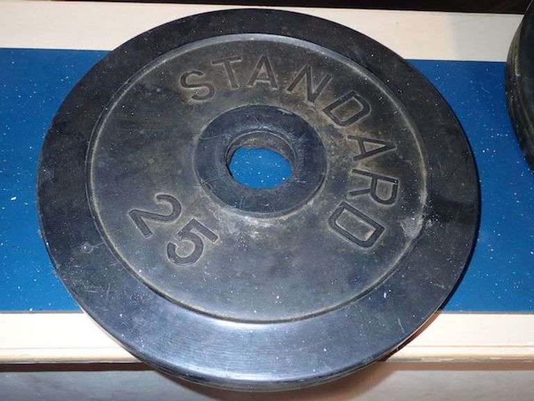 (20) ASSORTED SIZED BAR BELL WEIGHTS - Rosen Systems