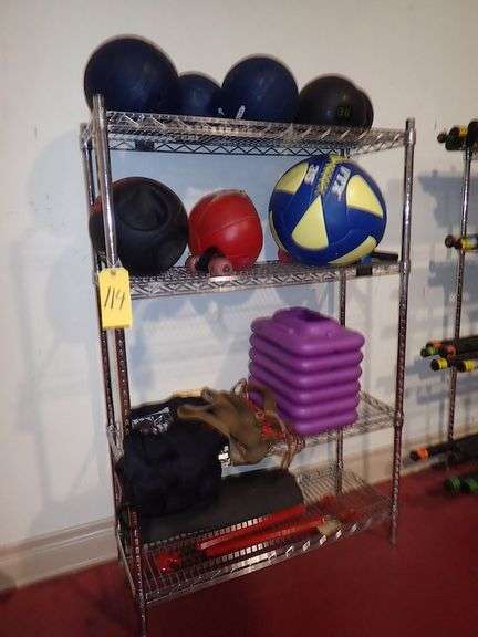 QUANTUM STORAGE SYSTEMS RACK W/ ASSORTED EQUIPMENT - Rosen Systems