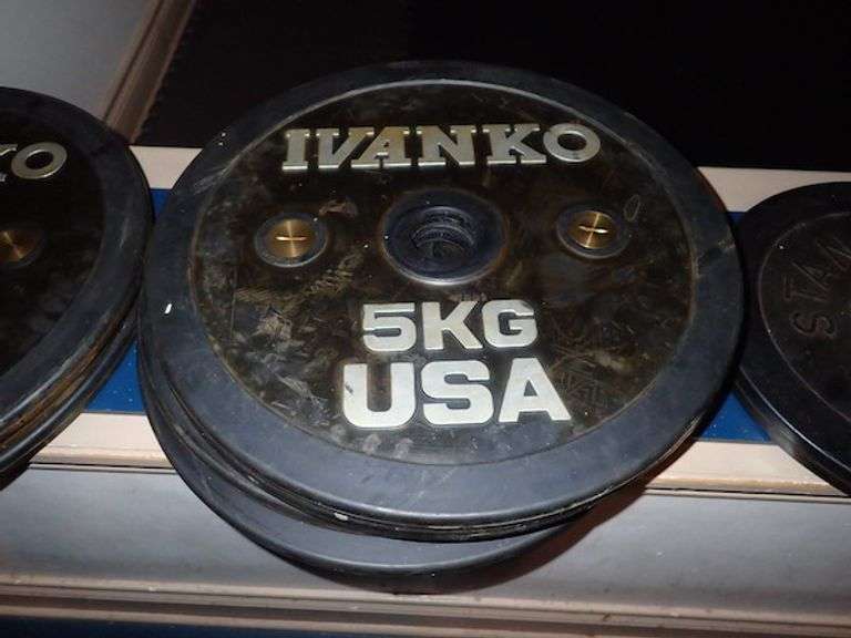 (20) ASSORTED SIZED BAR BELL WEIGHTS - Rosen Systems