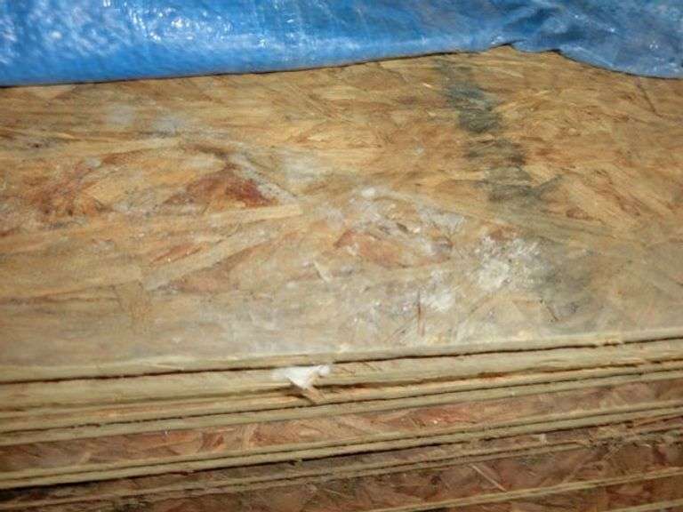 APPROX. (46) 4X8 TONGUE AND GROOVE DECK BOARDS, BUYER RESPONSIBLE FOR ...