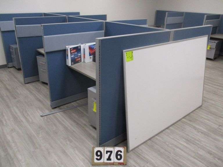 WORK STATIONS, (12) STATIONS, MARKING BOARD, LG 42" MONITOR - Rosen Systems
