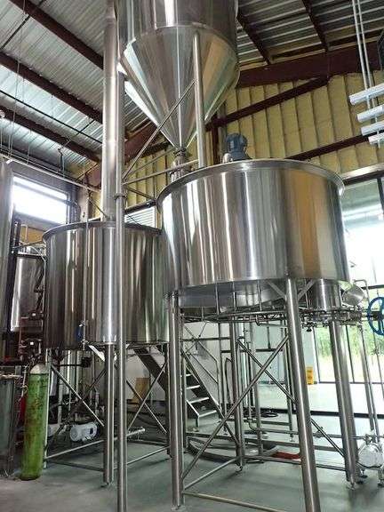 20 BBL SPECIFIC BREWING DISTILLING BREWHOUSE SYSTEM (2021) - INCLUDES: LAUTER TUN, LATER RAKE ...