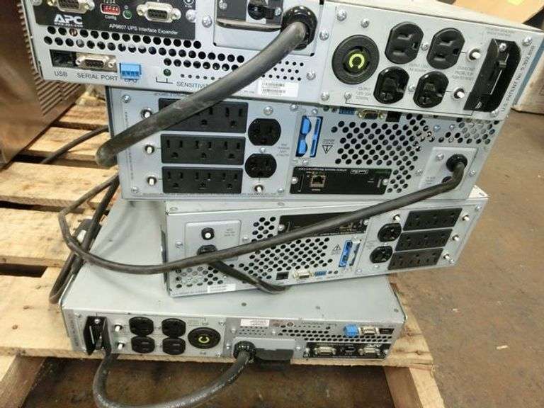 (4) ASSORTED APC BATTERY BACK UPS AS SHOWN - Rosen Systems
