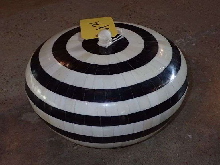 JAVA BONE LIDDED POT - Rosen Systems