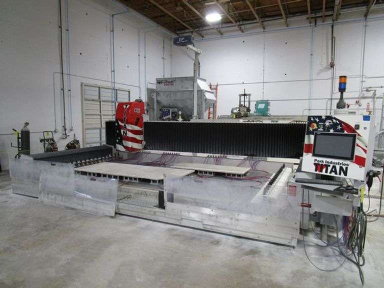 2021 PARK INDUSTRIES TITAN 3700 CNC ROUTER, S/N 679309, 36-POSITION ...