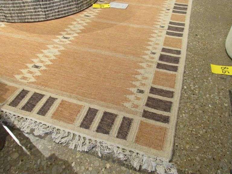 ALARIK RUG - AGED TERRACOTTA 8 X 10 - Rosen Systems