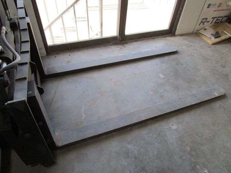 TOYOTA FORKLIFT MDL. 7FGCU45, S/N 71219, 9,000 LB CAPACITY, LP GAS ...